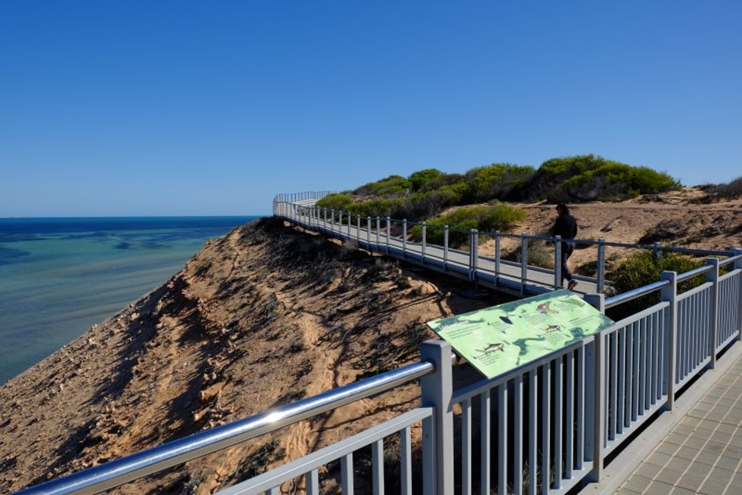 Eagle Bluff Boardwalk, Shark Bay - Trails WA - Trails WA