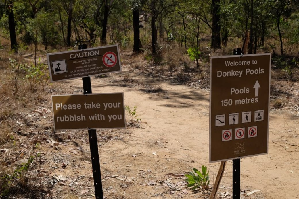 Donkey Pools, Charnley Station, Kimberley - Trails WA - Trails WA